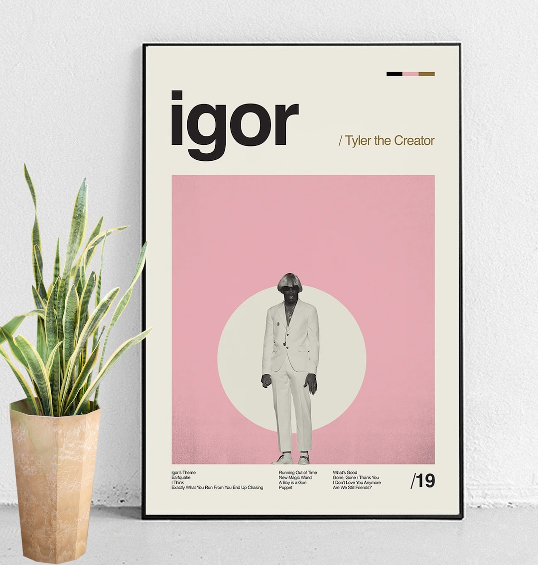 Tyler the Creator Singer Tyler the Creator Poster Tyler the - Etsy