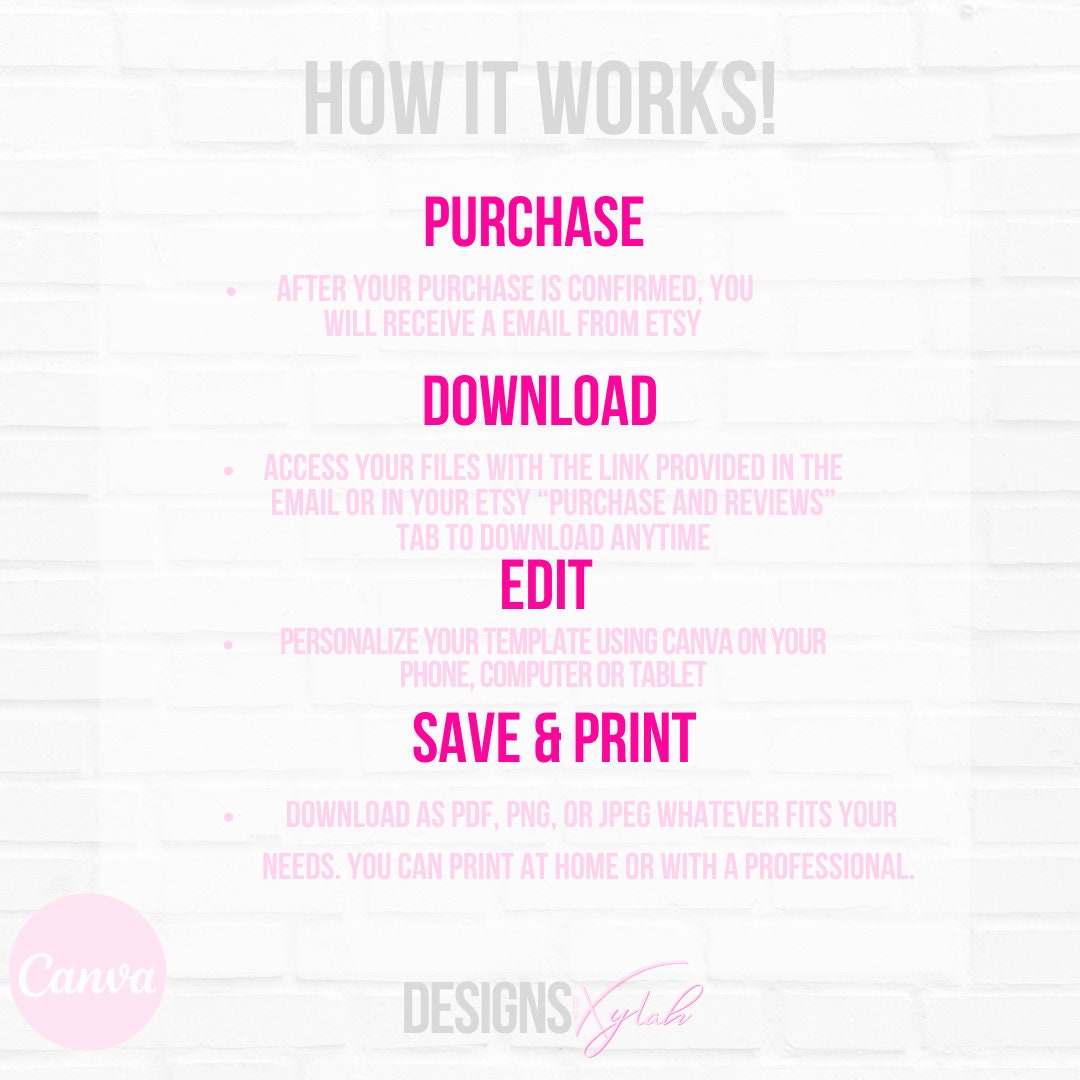 Logo Design Template, Text Based Glam Logo, Lash Logo, Hair Logo, Pink ...