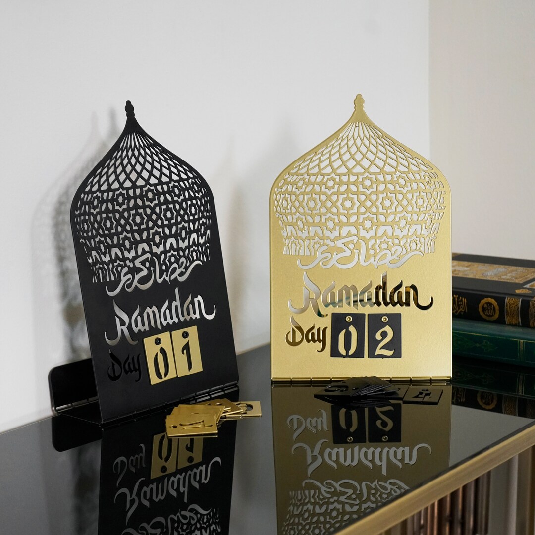 Metal Ramadan Calendar Days of Ramadan Countdown to Eid - Etsy