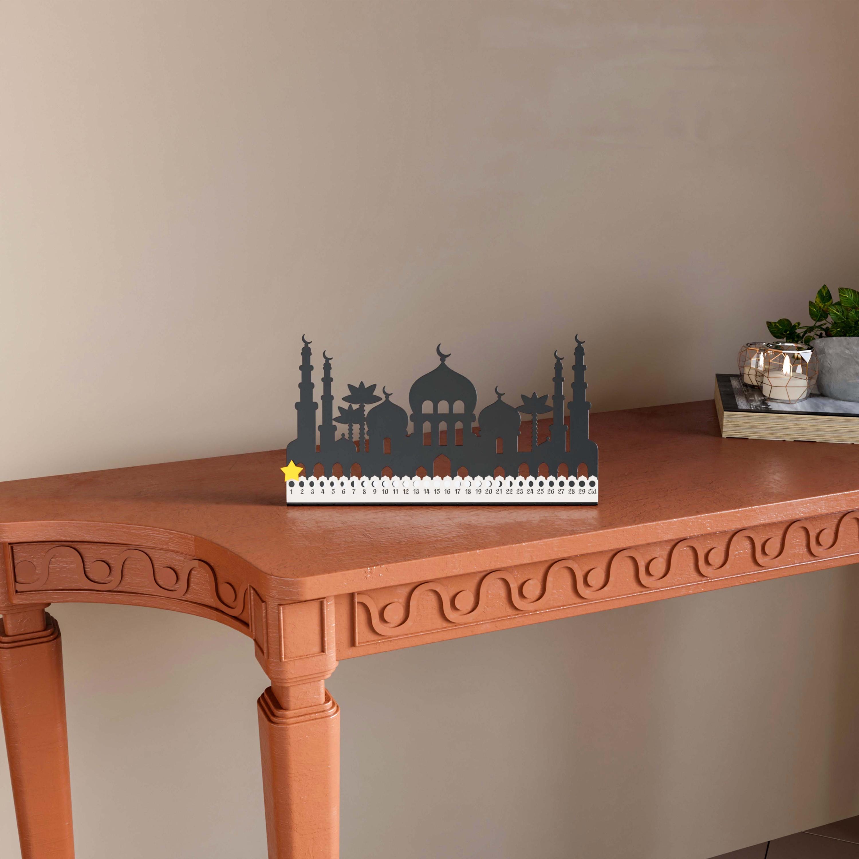 Ramadan Calendar Ramadan Decoration for Home Islamic Table Decor ...