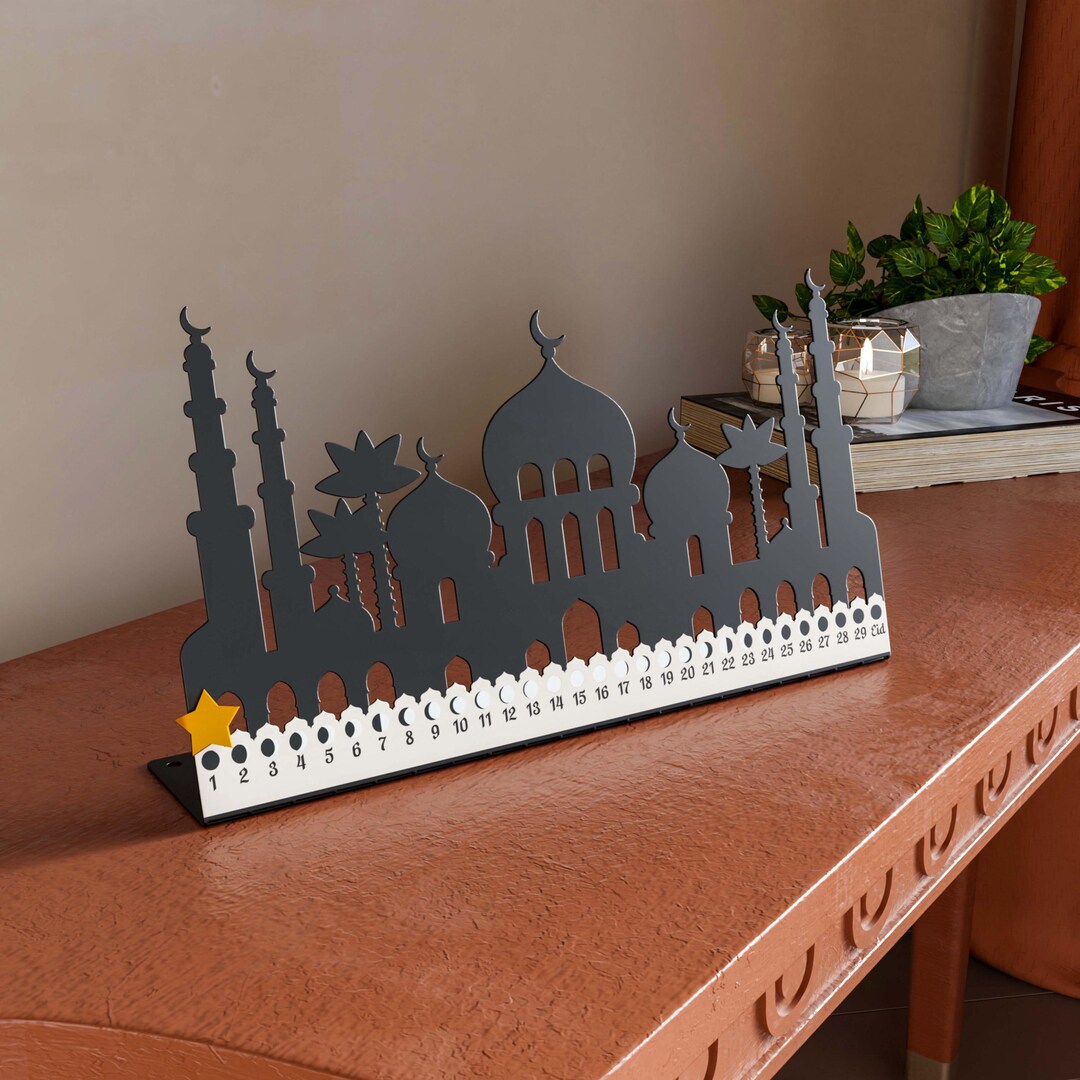 Ramadan Calendar Ramadan Decoration for Home Islamic Table Decor ...