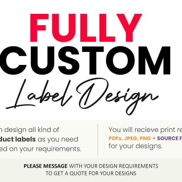 Custom Labels - Etsy