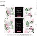 Editable Rose Label Template Skincareproduct Labelsbody - Etsy