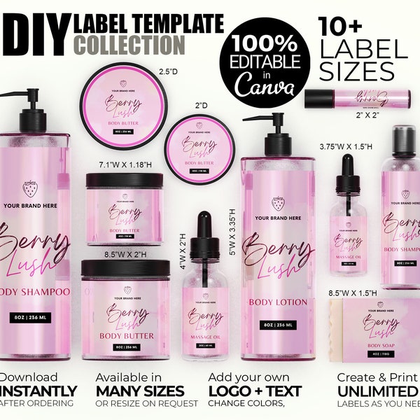 Pink Labels - Etsy