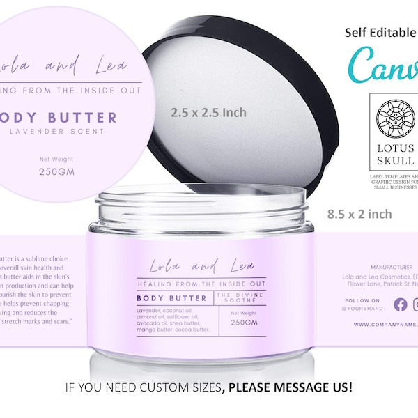 Body Scrub Labels - Etsy Canada