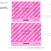 Editable Pink Pattern Cosmetic Label Templates Body - Etsy