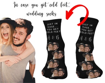 Cold Feet Wedding Socks - Etsy