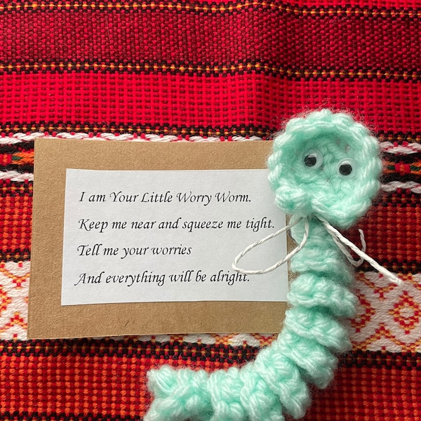 Worry Worm - Etsy