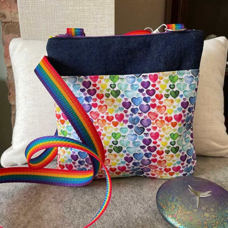 Womens Rainbow Handbag - Etsy