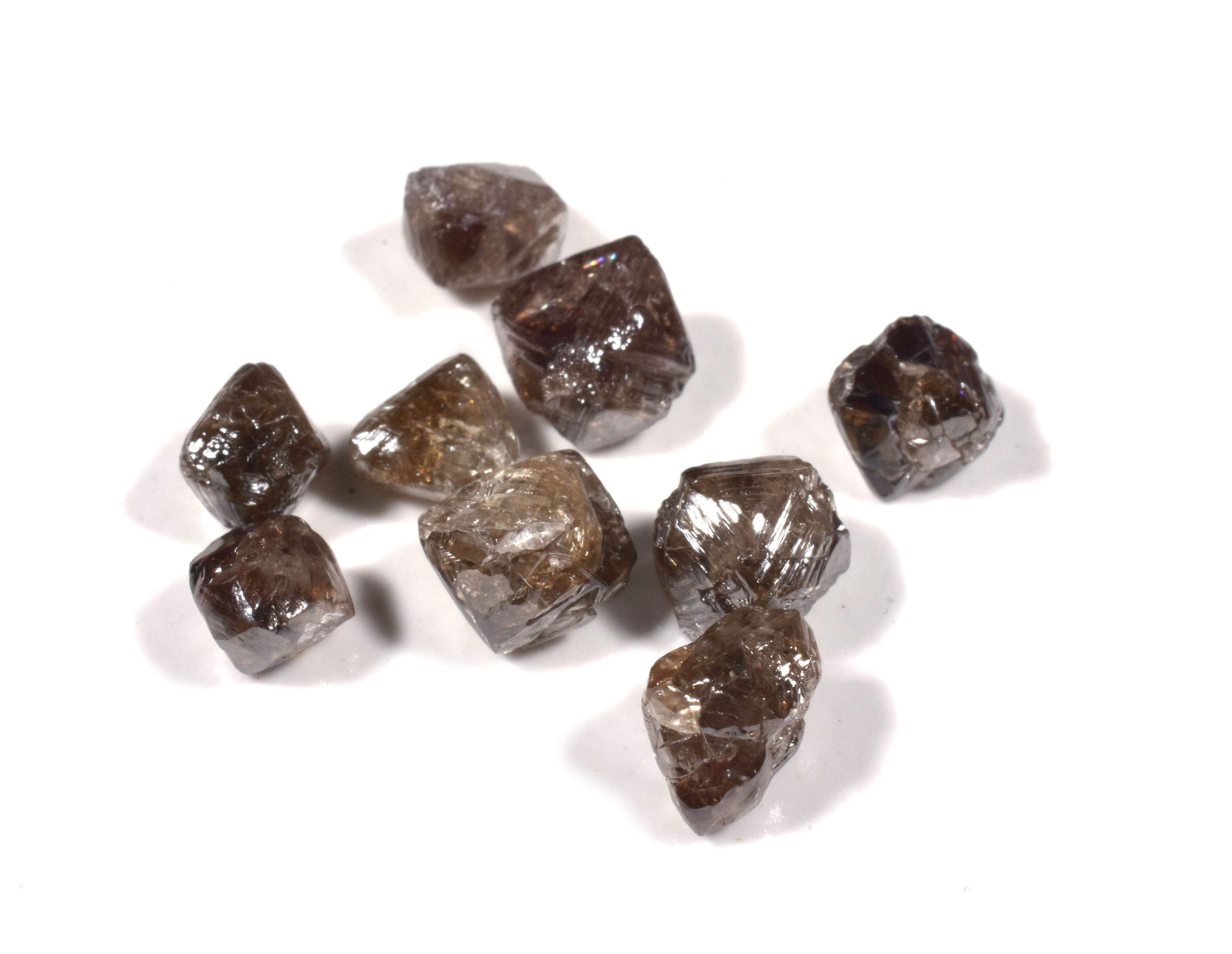 9 Piece Lot of Natural Raw Uncut Diamond 4.5-6.5 MM Piece | Etsy