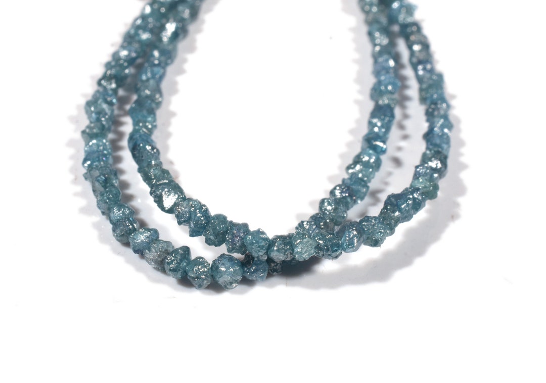 Sale Natural Blue Diamond Raw Uncut Beads Blue Raw Diamond - Etsy