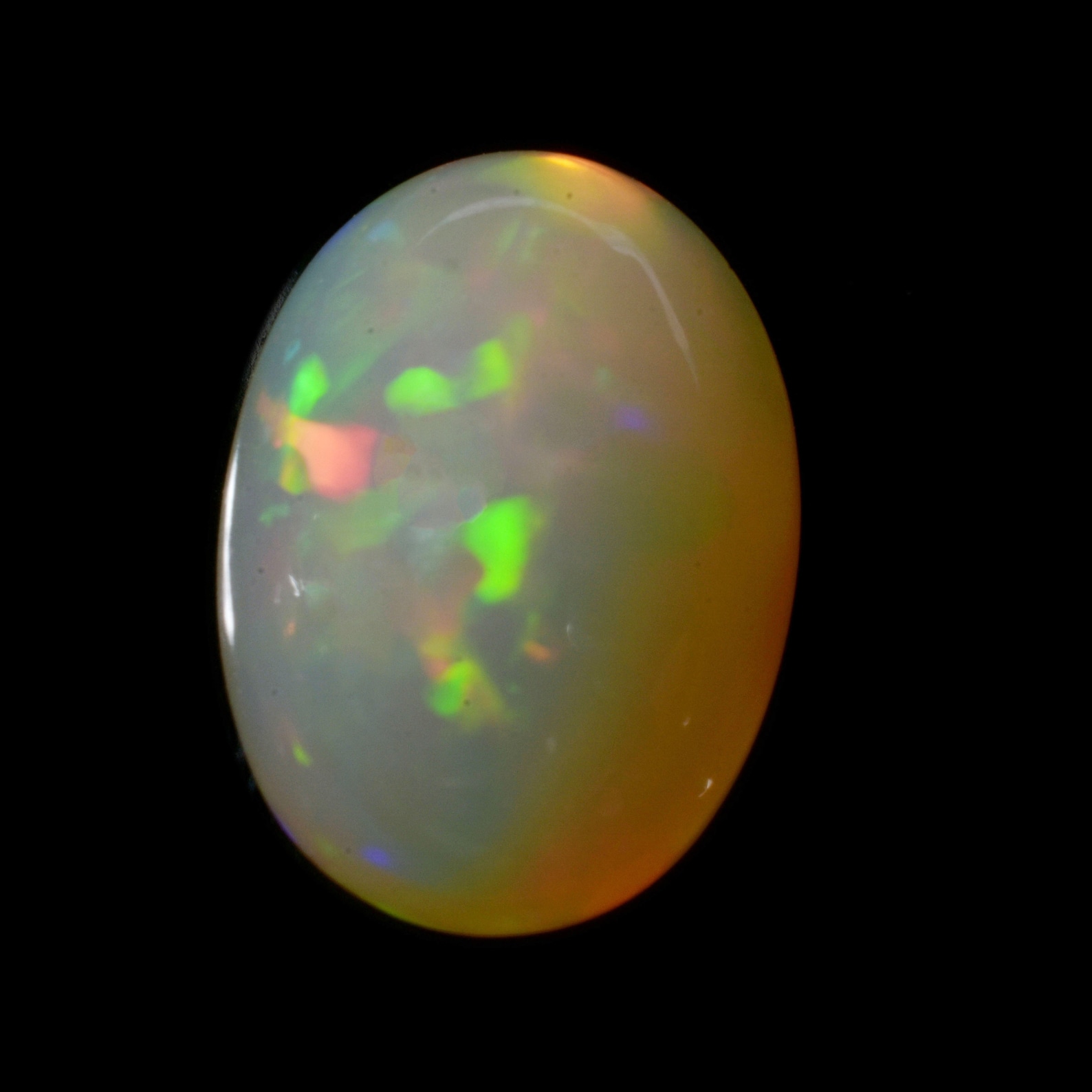 Natural Ethiopian Welo Opal 14x10 MM Oval Cabochon Ethiopian - Etsy