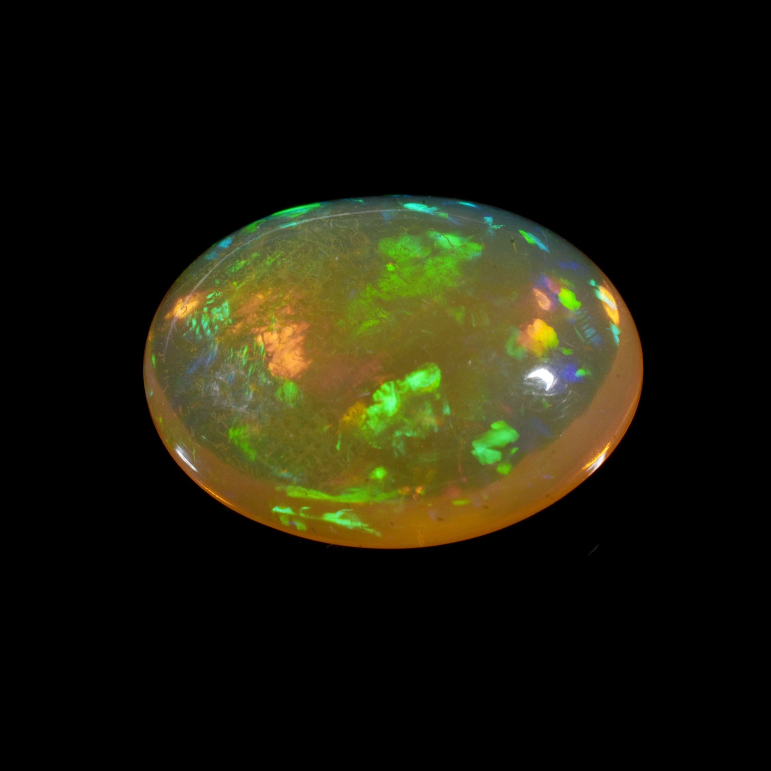 Natural Ethiopian Welo opal 17x14 MM Oval Cabochon Ethiopian | Etsy