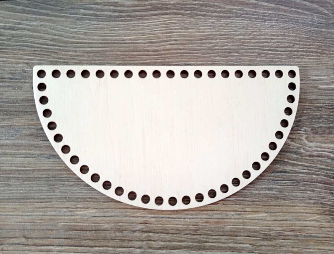 Wooden Semicircle Bottoms for Craft DIY, Wood Base, Rochet Base,wooden ...