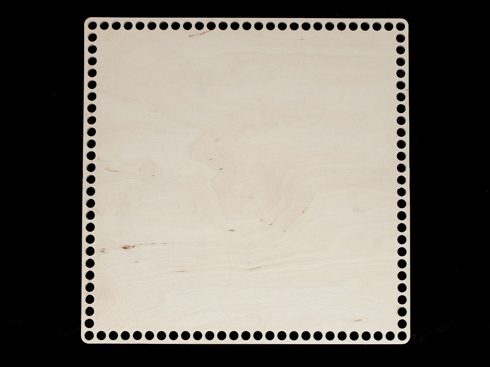 10mm Wooden square bottoms for DIY Wood base treated with | Etsy