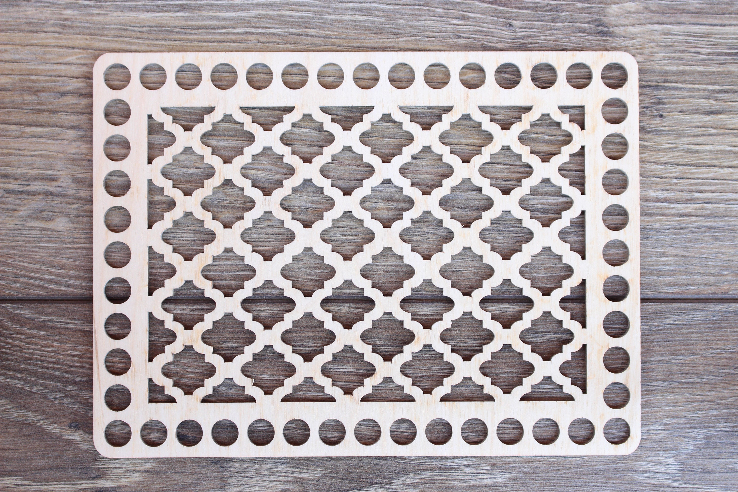 Wooden Rectangle Bottoms for Craft DIY Wood Base Crochet - Etsy