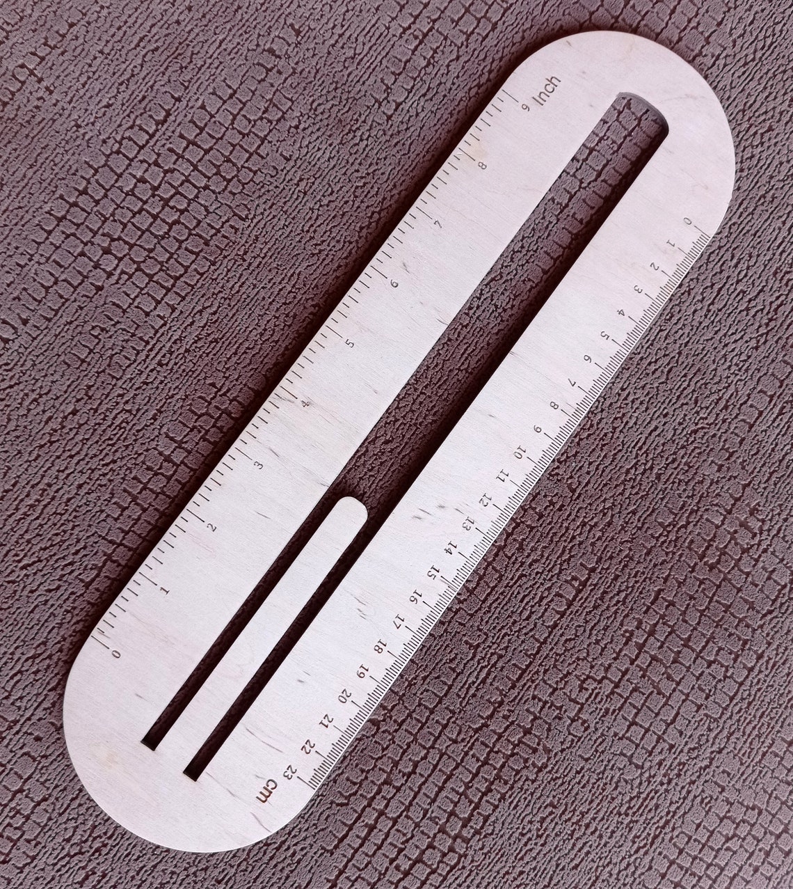 Wooden Jacquard Ruler Diagram Reading Aid Knitting Ruler - Etsy