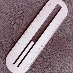 Wooden Jacquard Ruler, Diagram Reading Aid, Knitting Ruler, Tool for ...