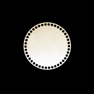 Wooden Round Bottoms for Craft DIY, Wood Base, Rochet Base,wooden Base ...