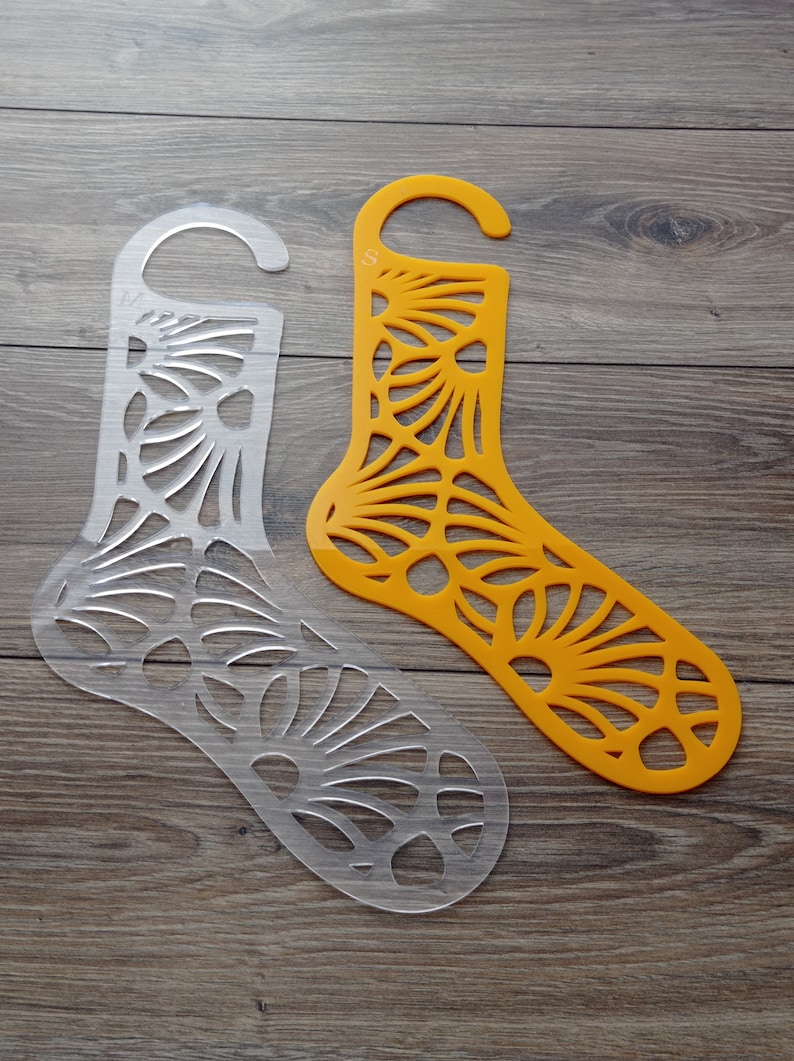 Acrylic Sock Blockers: Knitting Tool Gift for Knitter - Etsy