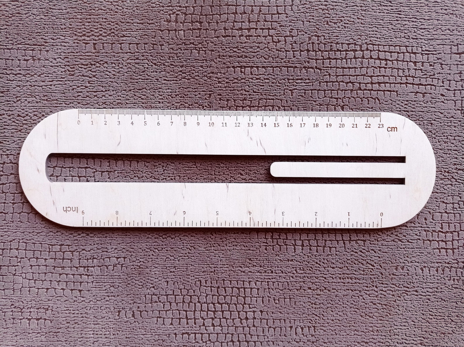 Wooden Jacquard Ruler Diagram Reading Aid Knitting Ruler - Etsy