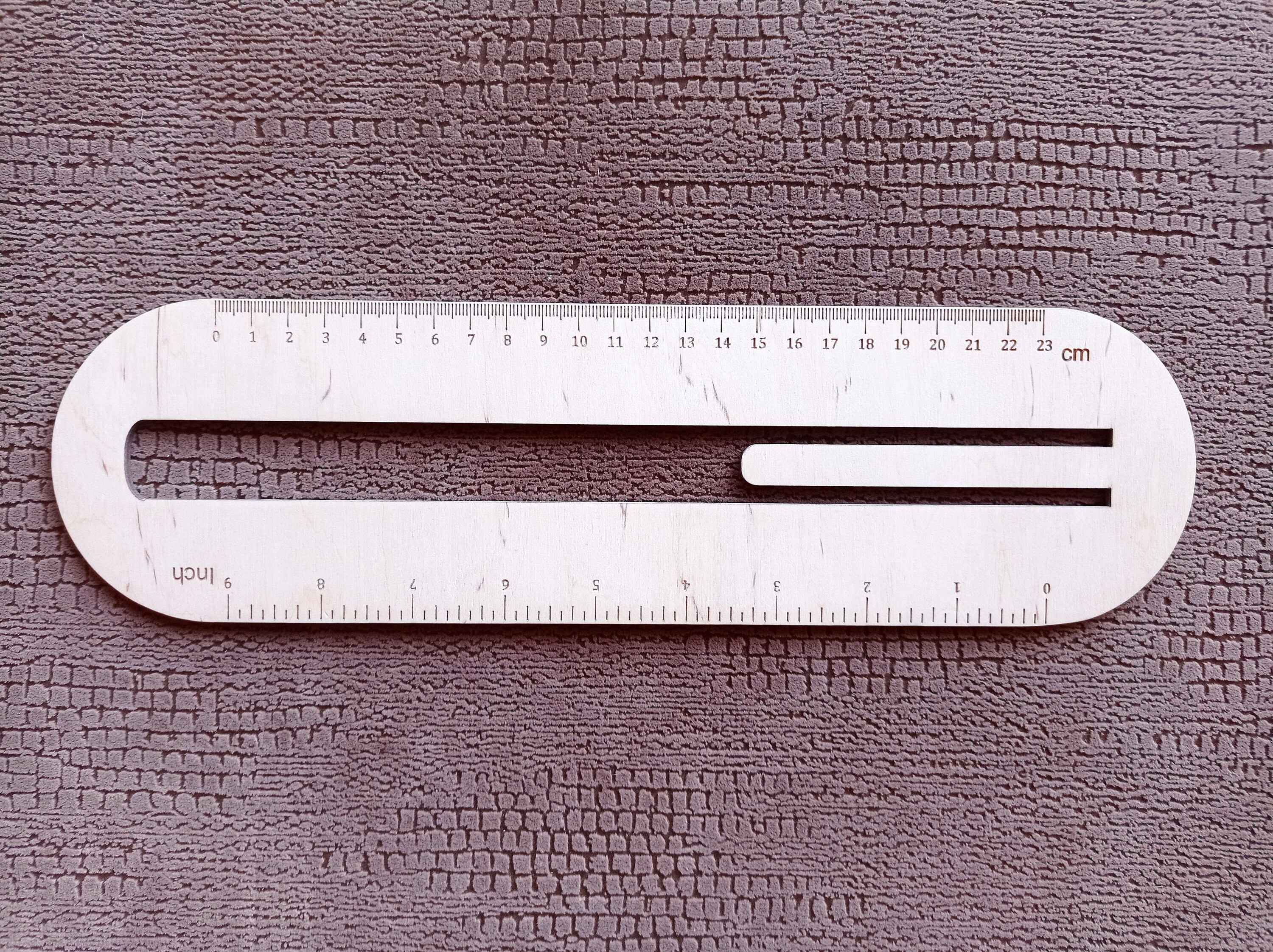 Wooden Jacquard Ruler Diagram Reading Aid Knitting Ruler - Etsy