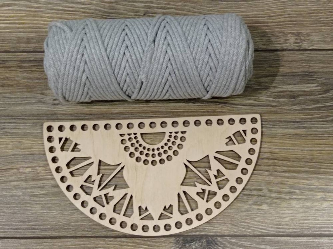 Wooden Semicircle Bottoms for Craft DIY Wood Base Rochet - Etsy