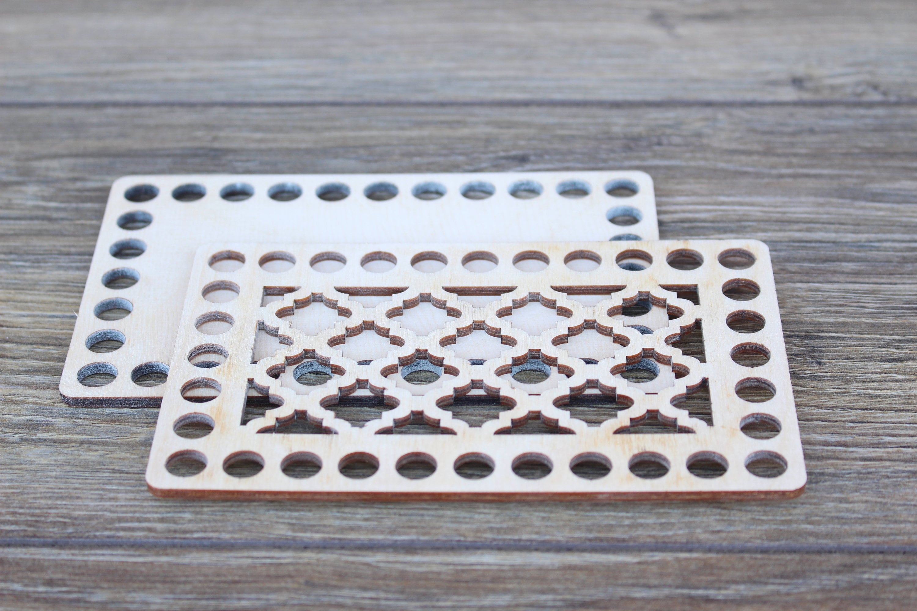 Wooden Rectangle Bottoms for Craft DIY Wood Base Crochet - Etsy