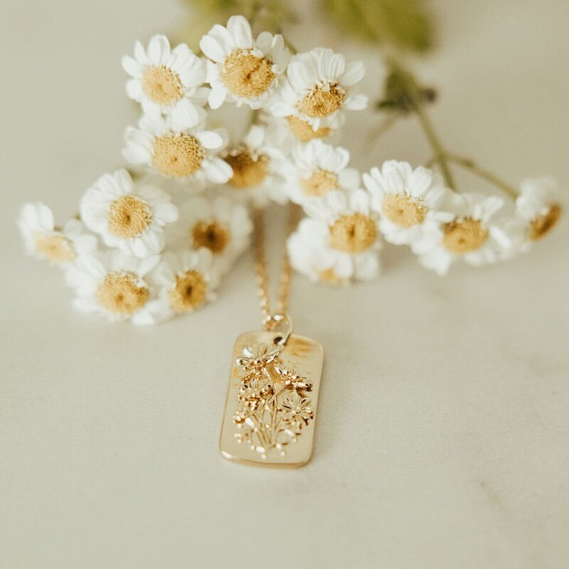 Daisy Pendant - Etsy