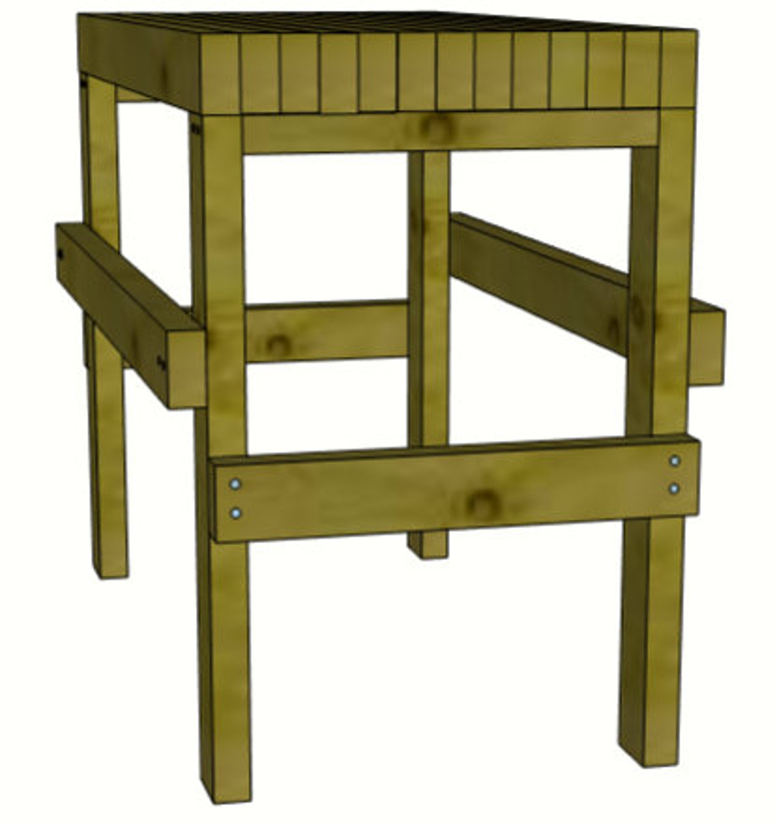 2x4 Utility Workbench Table Plans and Cut List - Easy to Build ...