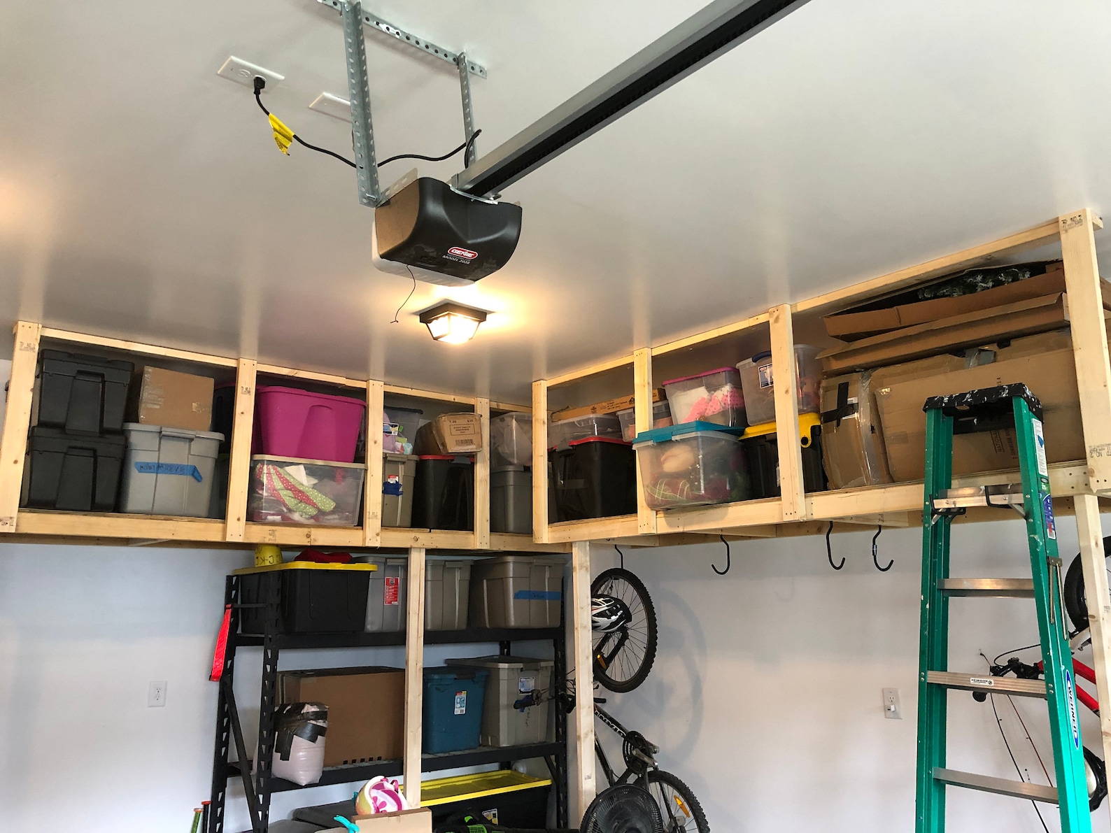 2x4 Garage Shelf Build Plans and Cut List - Easy to Build Home Shed and ...