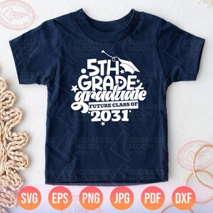 The Ultimate 5th Grade Graduation Svg Bundle 2024 Grad Boys & Girls ...