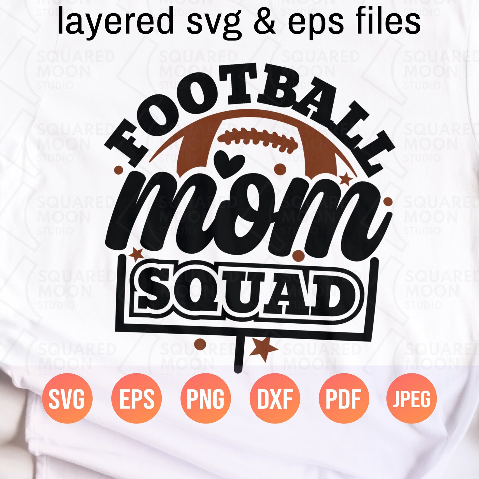 Football Mom Svg Football Mom Squad Svg Mama of a Football - Etsy