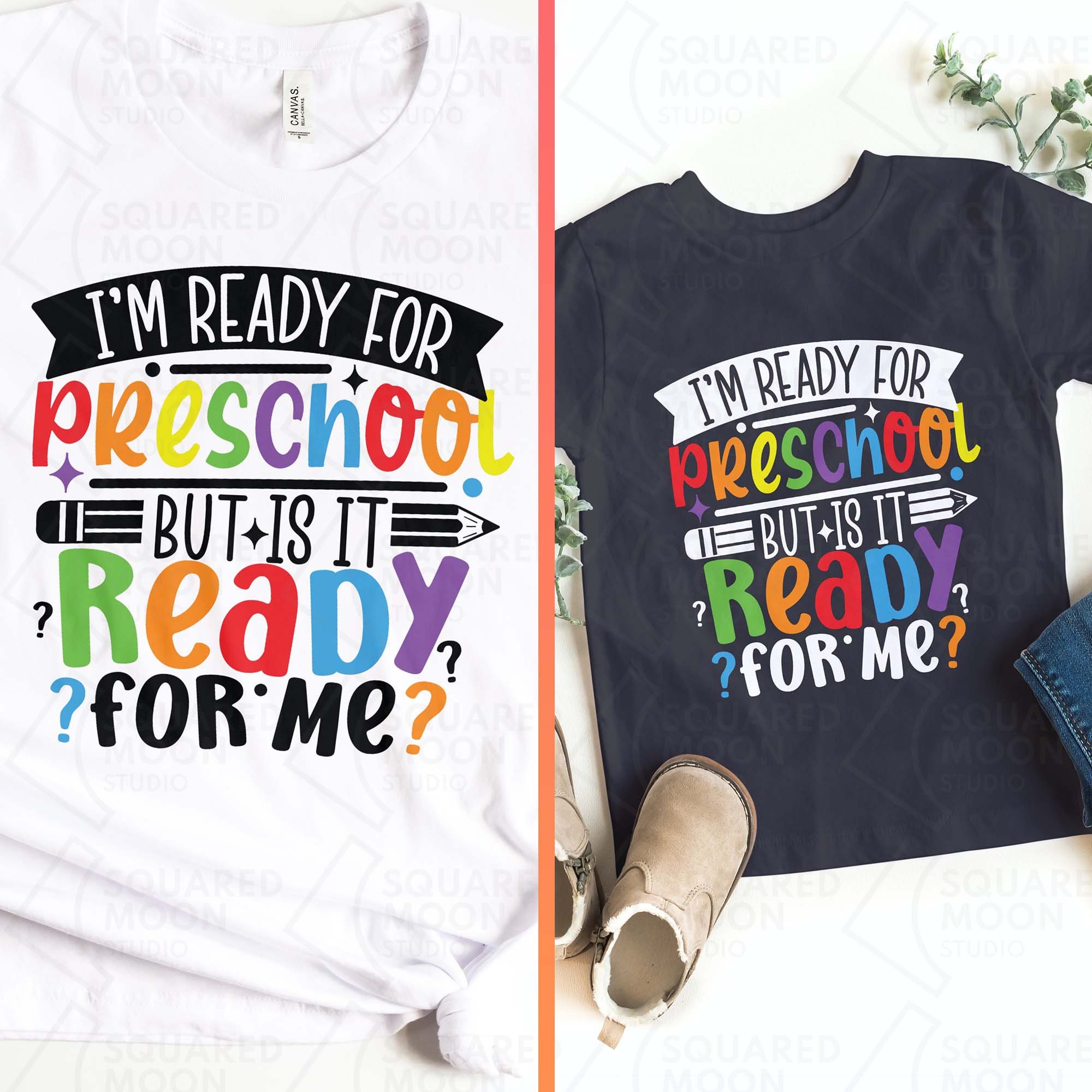 Back to School Svg Bundle I'm Ready for Kindergarten but - Etsy