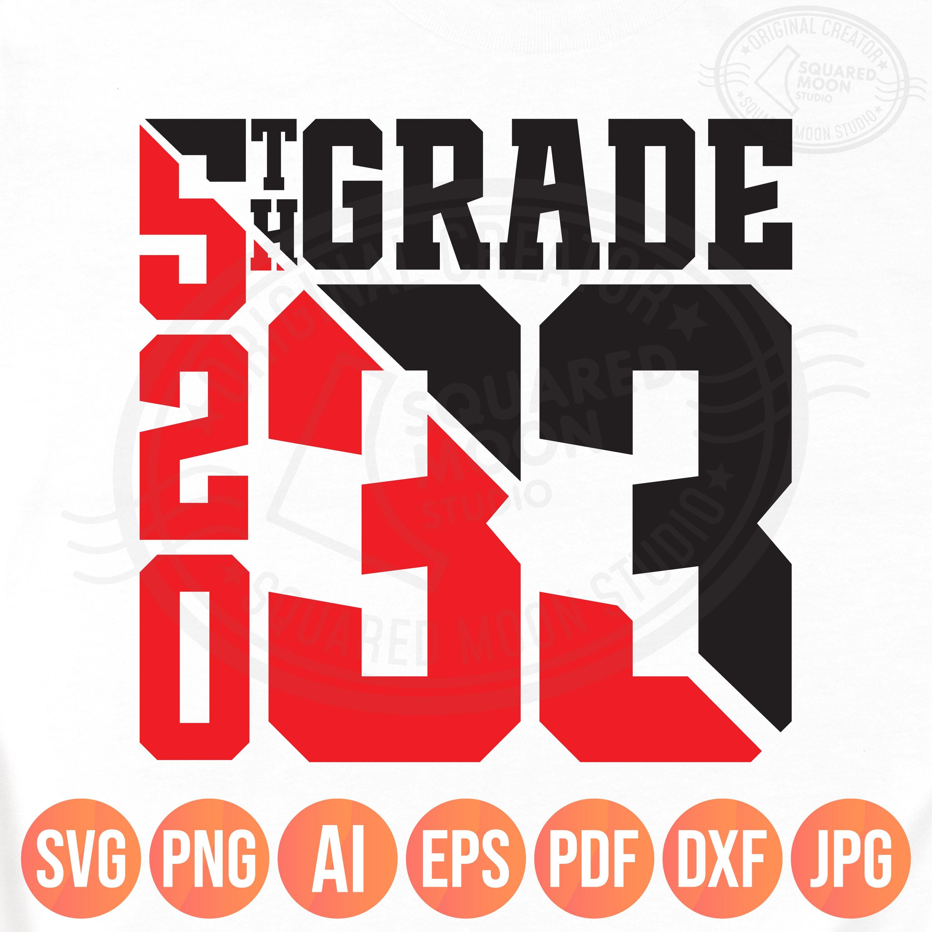 5th Grade Graduation SVG: Class of 2033, 2026 Graduate Gift (digital ...