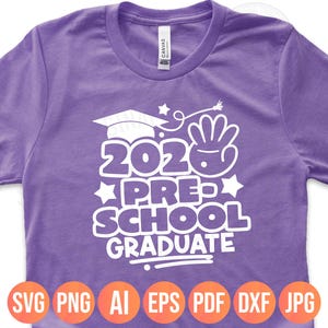 Preschool Graduation Svg Png, 2025 Graduation Gifts for Boys & Girls ...