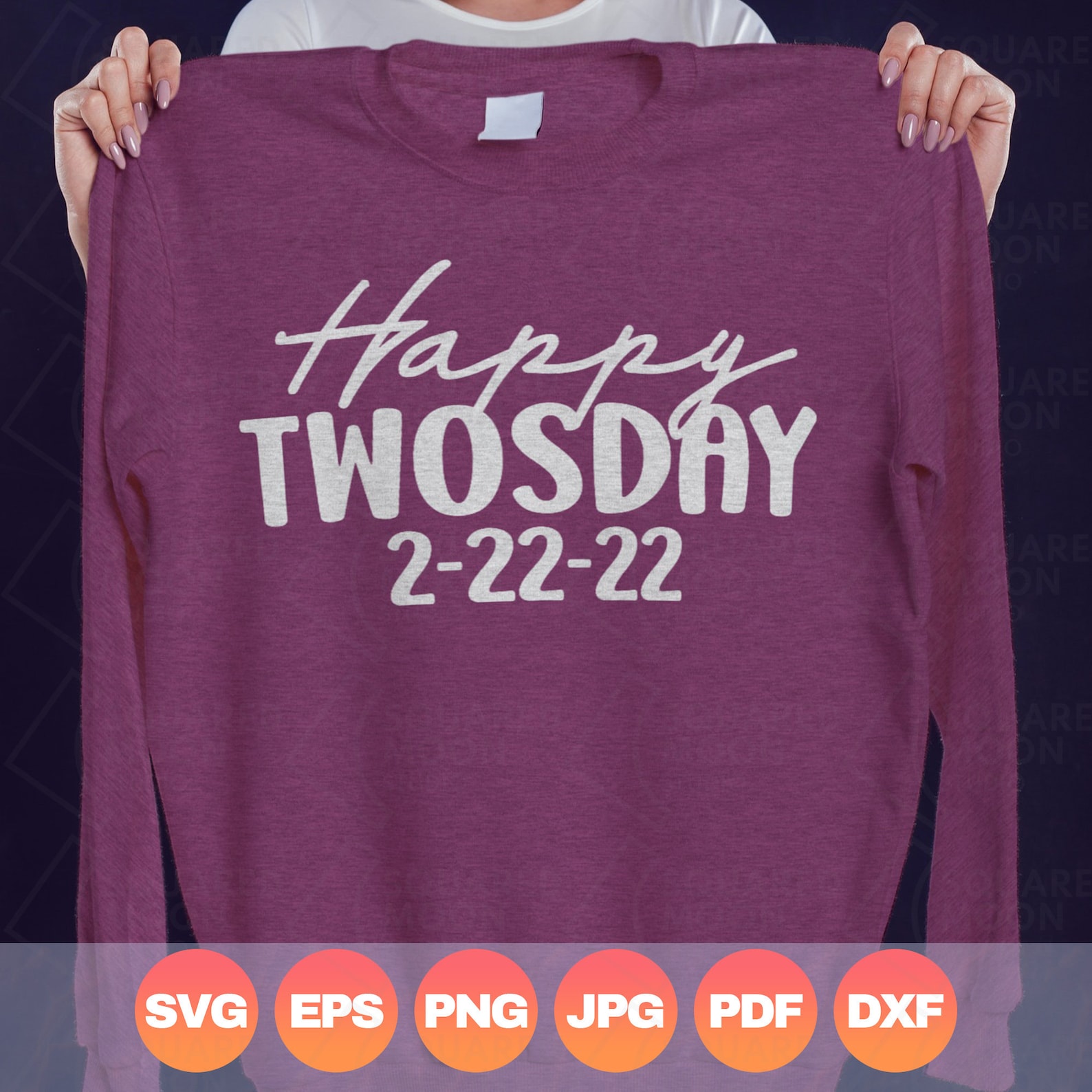 Happy Twosday 2-22-22 Svg Leopard Twosday 2022 Svg Shirt | Etsy