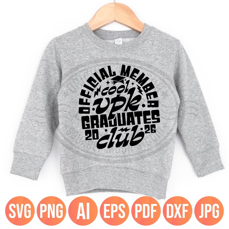 VPK Graduation Svg Png, Official 2026 Graduates Member - Etsy