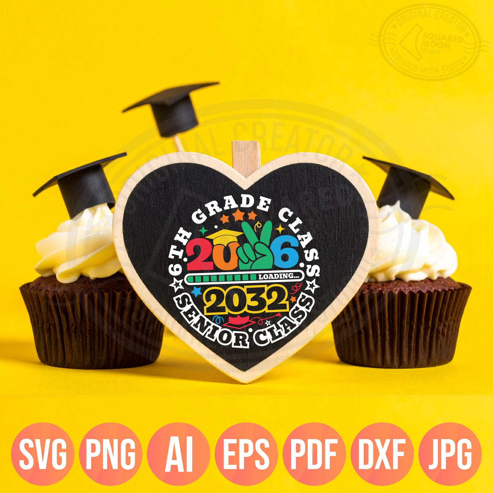 6th Grade Graduation Svg Png, Class of 2032 Loading, 2026 Sixth Grade ...