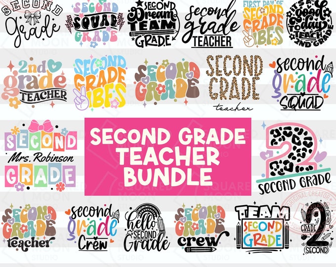 Teacher End of School SVG PNG Bundle, 21 Designs for Last Day - Etsy Canada