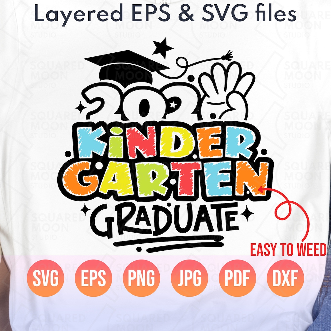 Kindergarten Graduation 2024 Svg Kindergarten Grad Png - Etsy