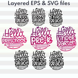 Back to School Svg| First Day of School Svg| Teacher Svg Shirt| Hello ...