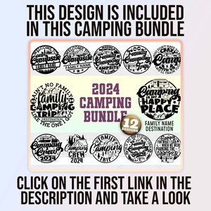 Family Camping Svg Png Camping Svg Camp Life 2024 Gifts Cabin Family ...