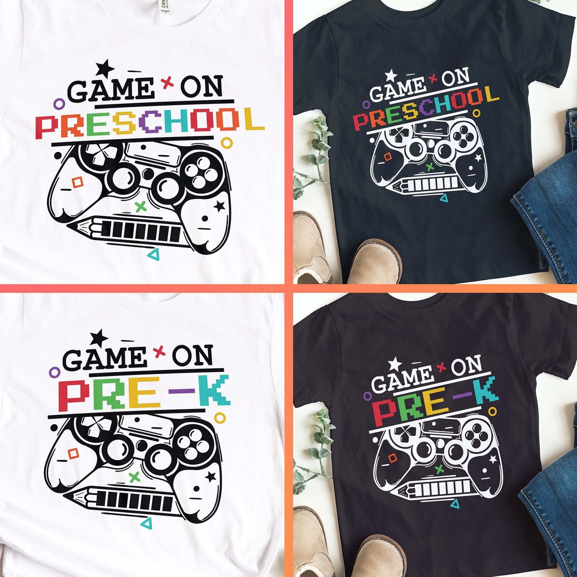 Back to School Svg First Day of School Svg Gamer Teacher Svg - Etsy