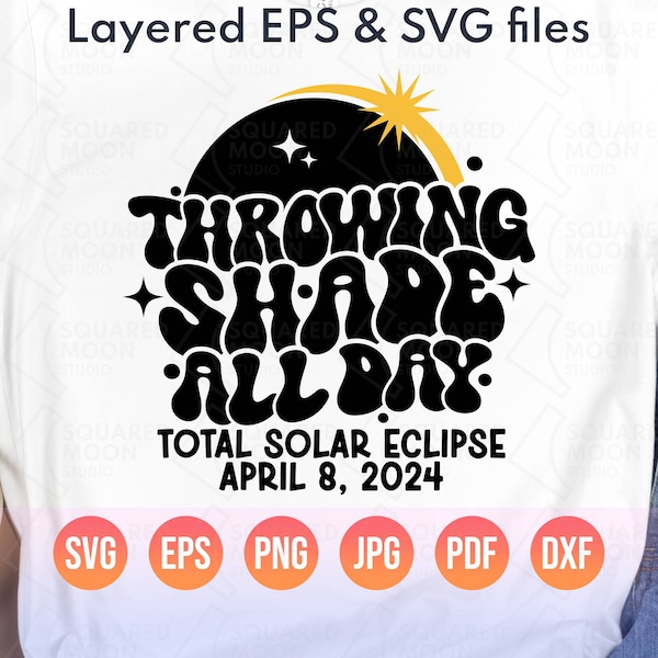 Solar Eclipse Svg - Etsy