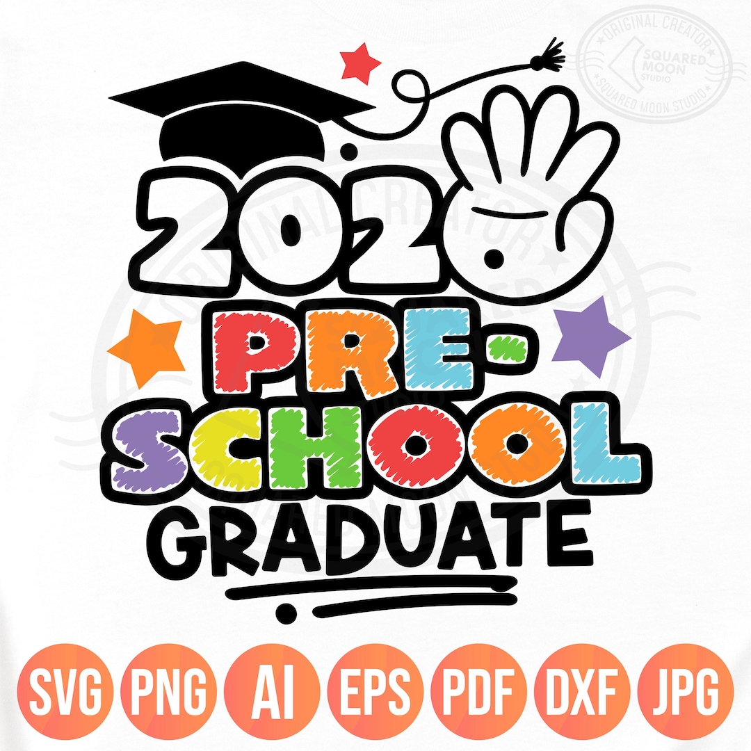 Graduación preescolar Svg Png, Regalos de graduación 2025 para niños y ...