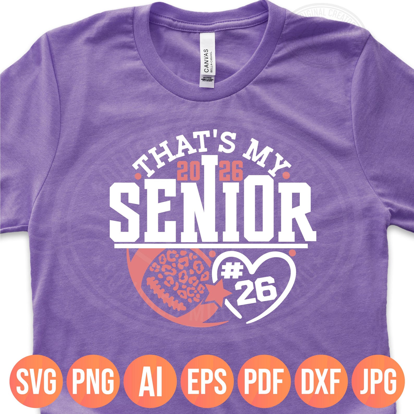 Football Senior Mom Svg Png, That's My Senior Svg, DIY Personalized ...