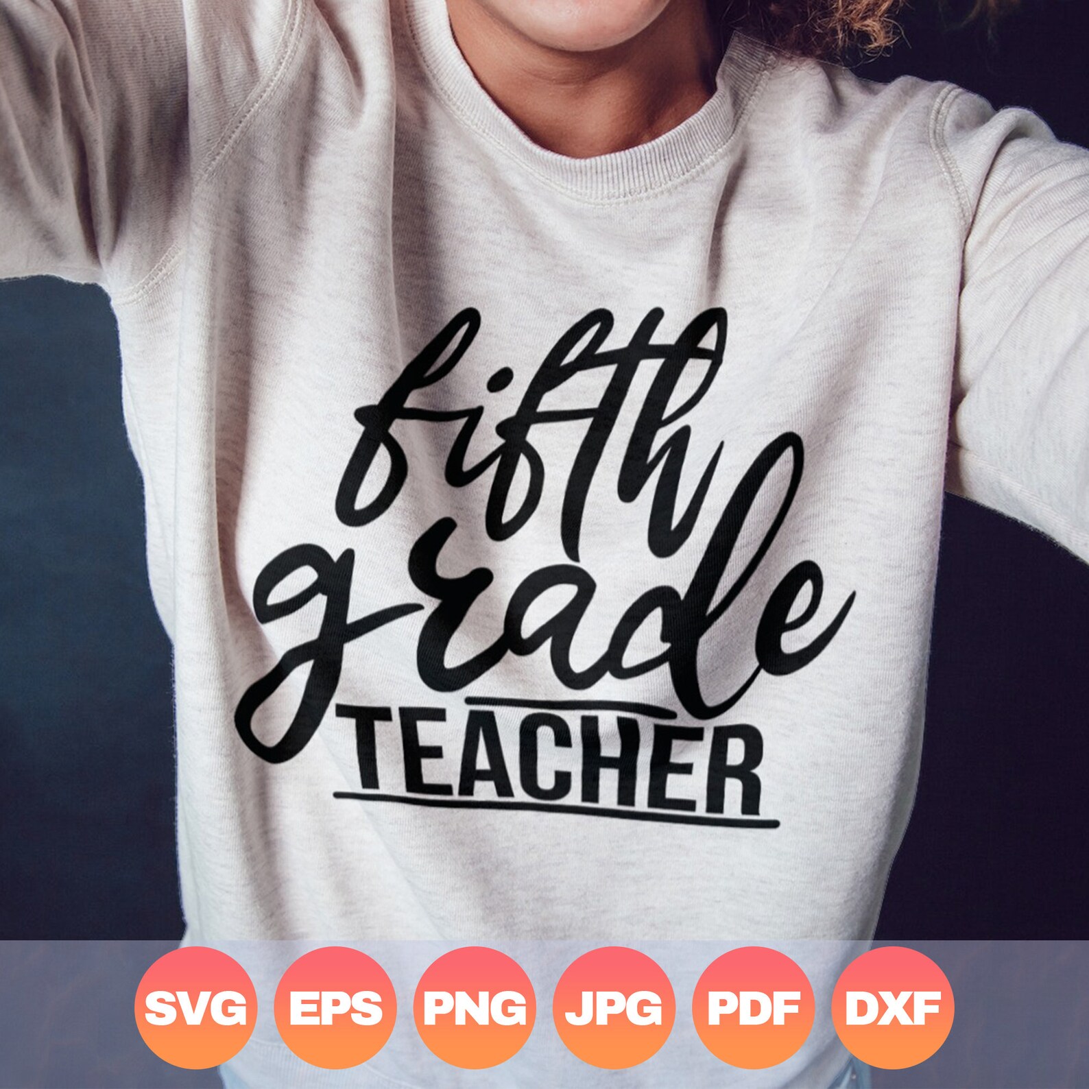 Fifth Grade Teacher Svg Back to School Svg Bundle 5th Grade - Etsy