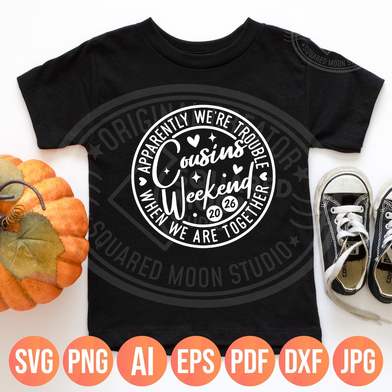 Cousins Weekend 2026 SVG PNG: Family Matching Design (digital Files) - Etsy
