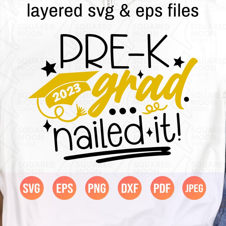 Pre K Graduation Svg Png Pre-k Grad Nailed It 2023 Prek - Etsy